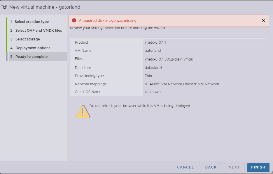 Installation of Verity for Enterprise Software Components in a VMWare ...