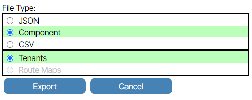 Component JSON - Verity Documentation